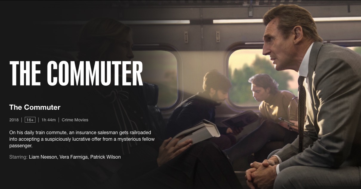 Resensi Film The Commuter | Catatan Arif